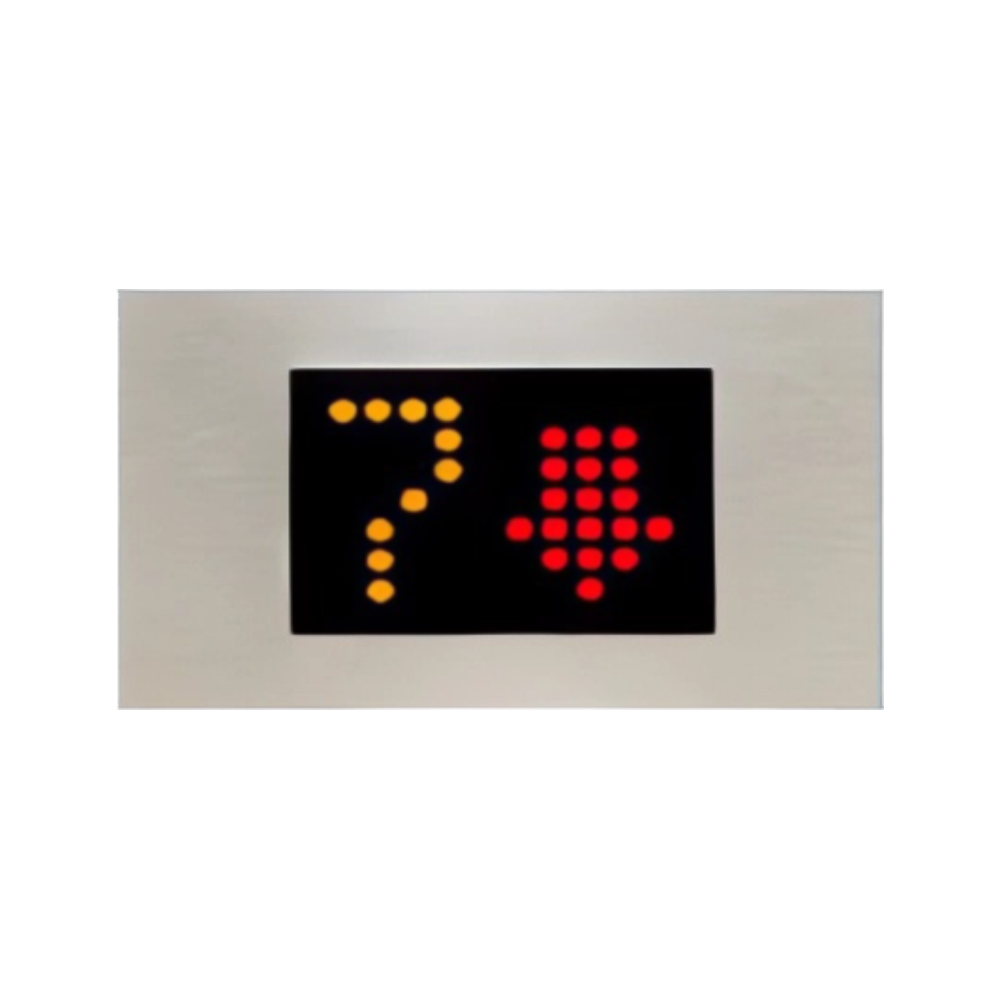 Three Colour LED Dot Matrix Display Indicator: MFCU50 - 2AN (50 mm) - Elevator Equipment